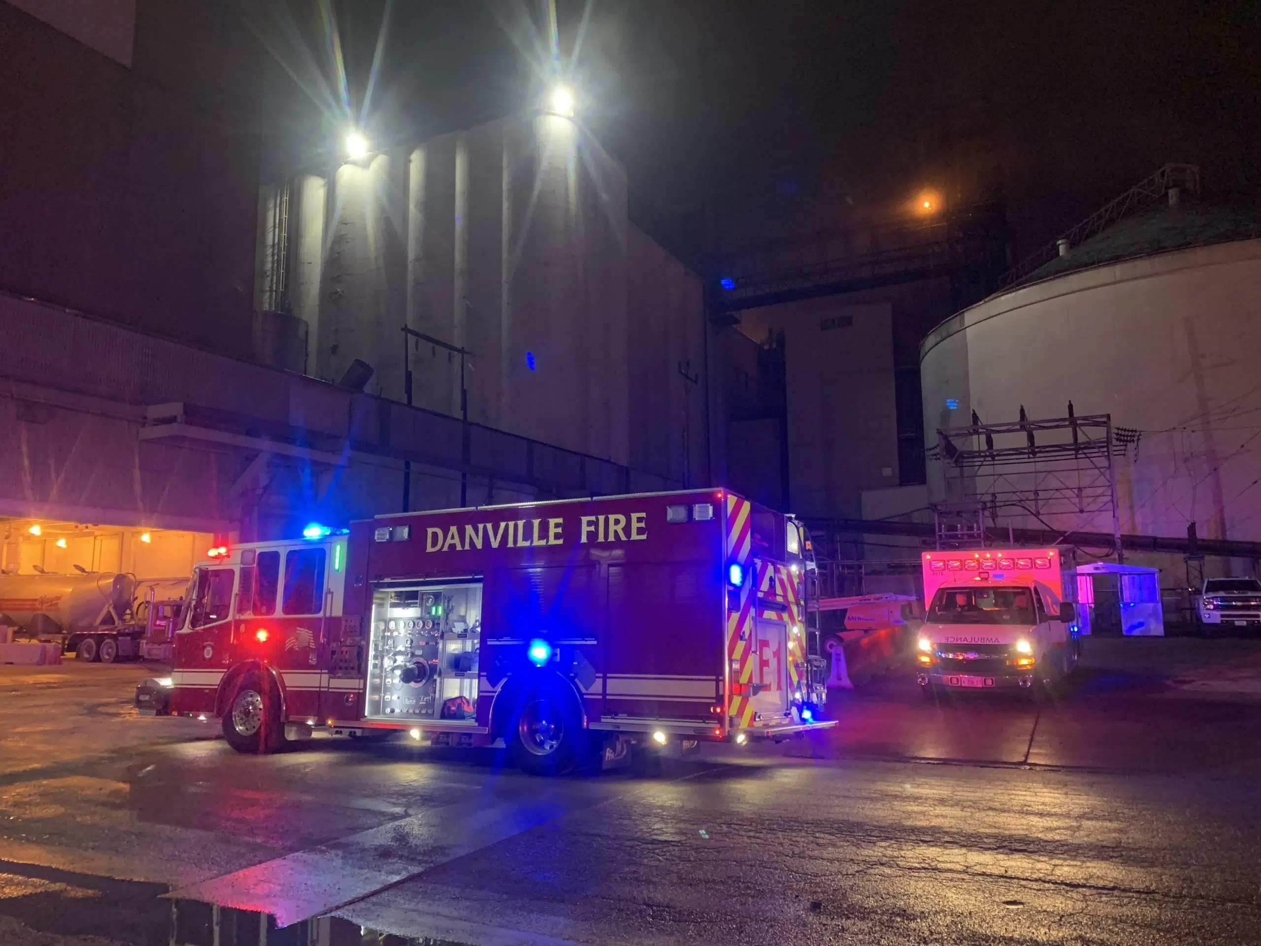 Crews Extinguish Fire at Bunge | Vermilion County First