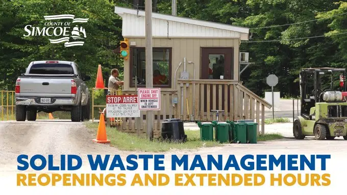 More Simcoe County Landfills Reopening Today | Max 97.7