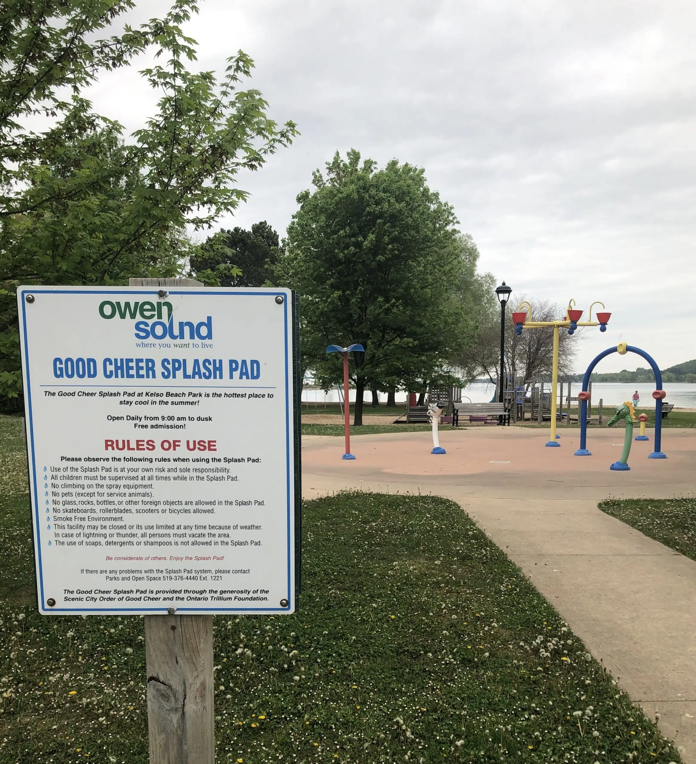 Good Cheer Splash Pad In Owen Sound Opens For Season | Bayshore ...