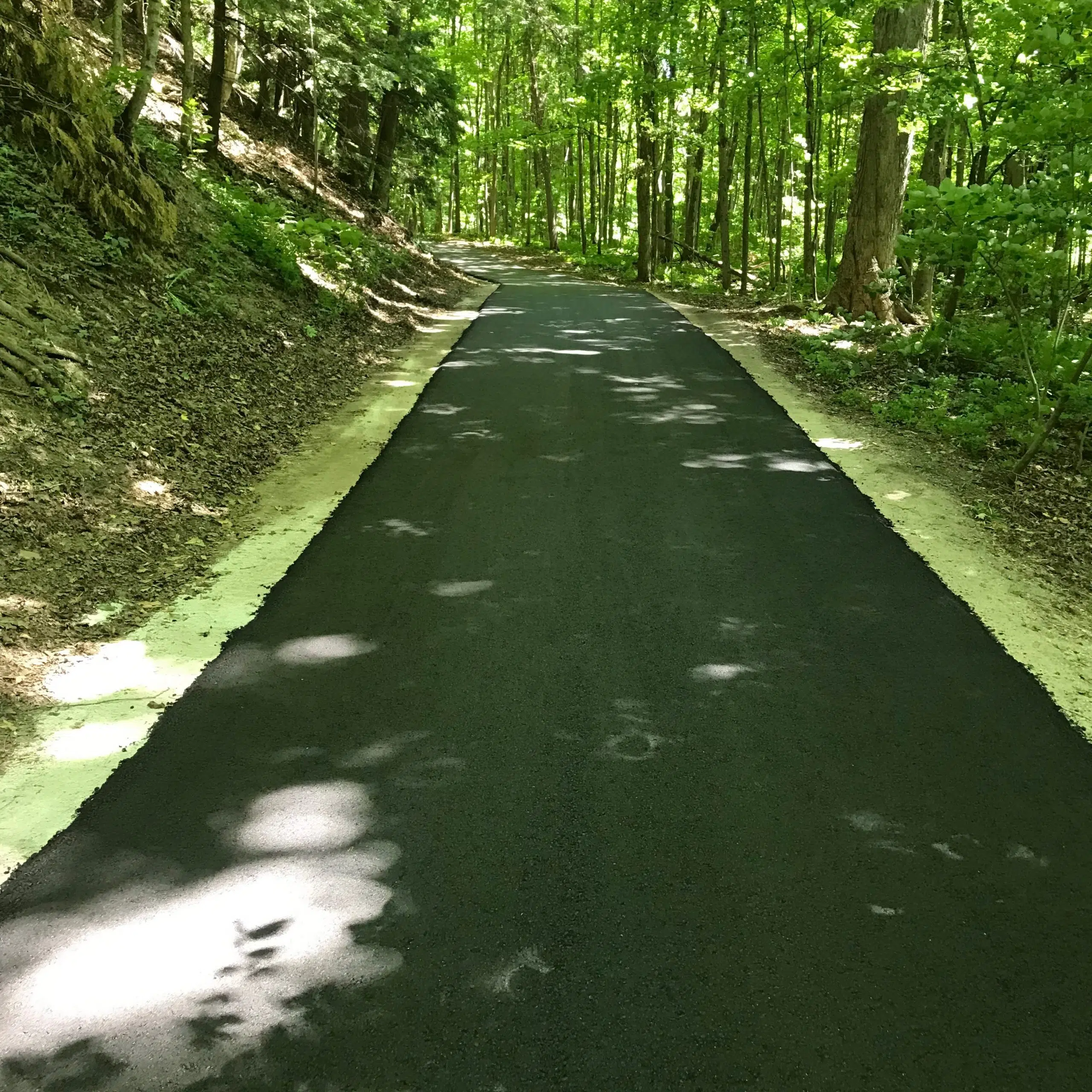 Mile Drive Trail Paving Job Complete | Bayshore Broadcasting News Centre