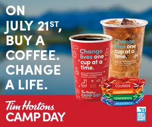 It’s Tim Hortons Camp Day! | 89.1 Max FM