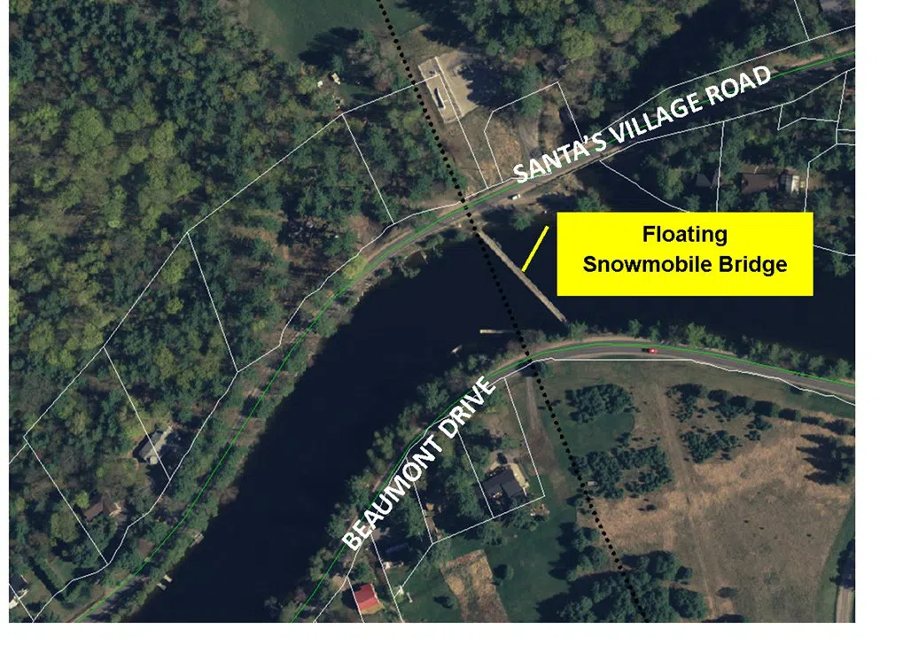 Floating Snowmobile Bridge To Be Installed On Muskoka River In ...