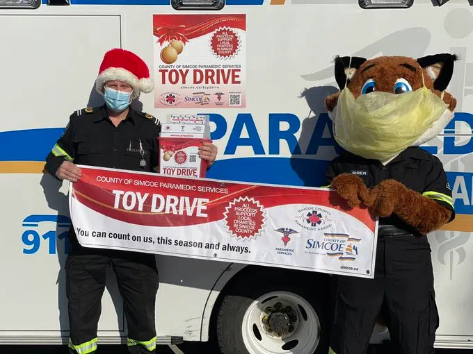 Simcoe County Paramedic Services Kick Off 19th Annual Toy Drive ...
