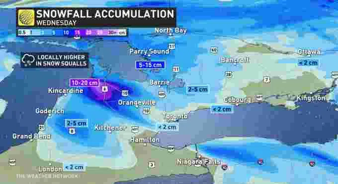 Winter Weather Travel Advisory For Simcoe-Muskoka | Bayshore ...