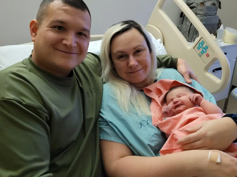 Chatsworth Family Welcomes First Grey Bruce Baby Born In 2022 | 97.9 ...