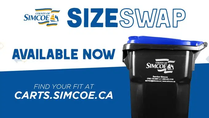 Small Simcoe County Garbage Cart Exchange Begins | 89.1 Max FM