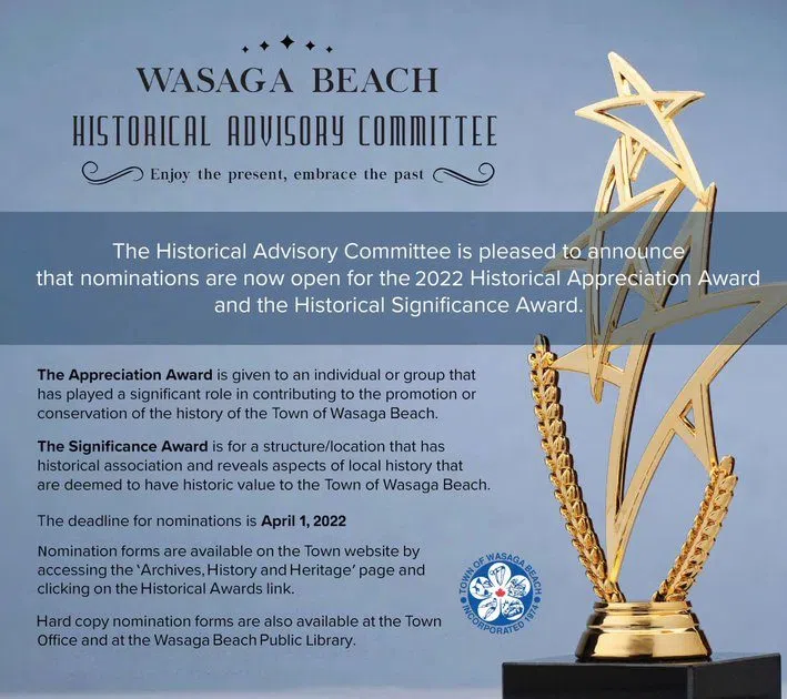 Nominations Open For Historical Appreciation/Significance Awards ...