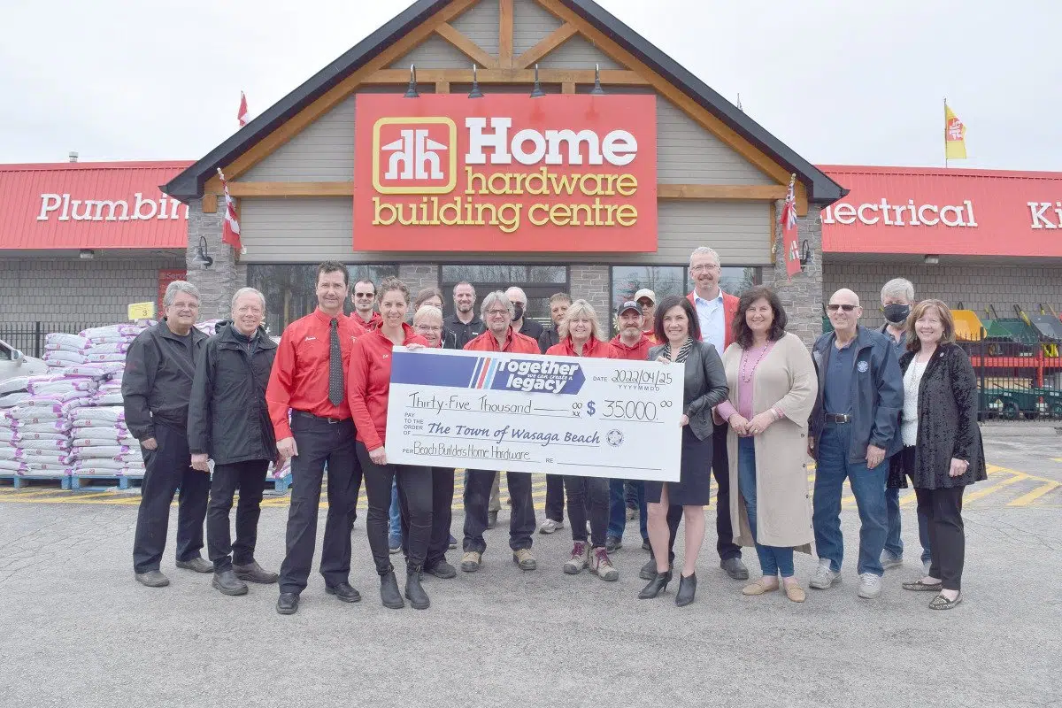 Another Local Business Donates To The Wasaga Beach Twin Pad Arena and ...