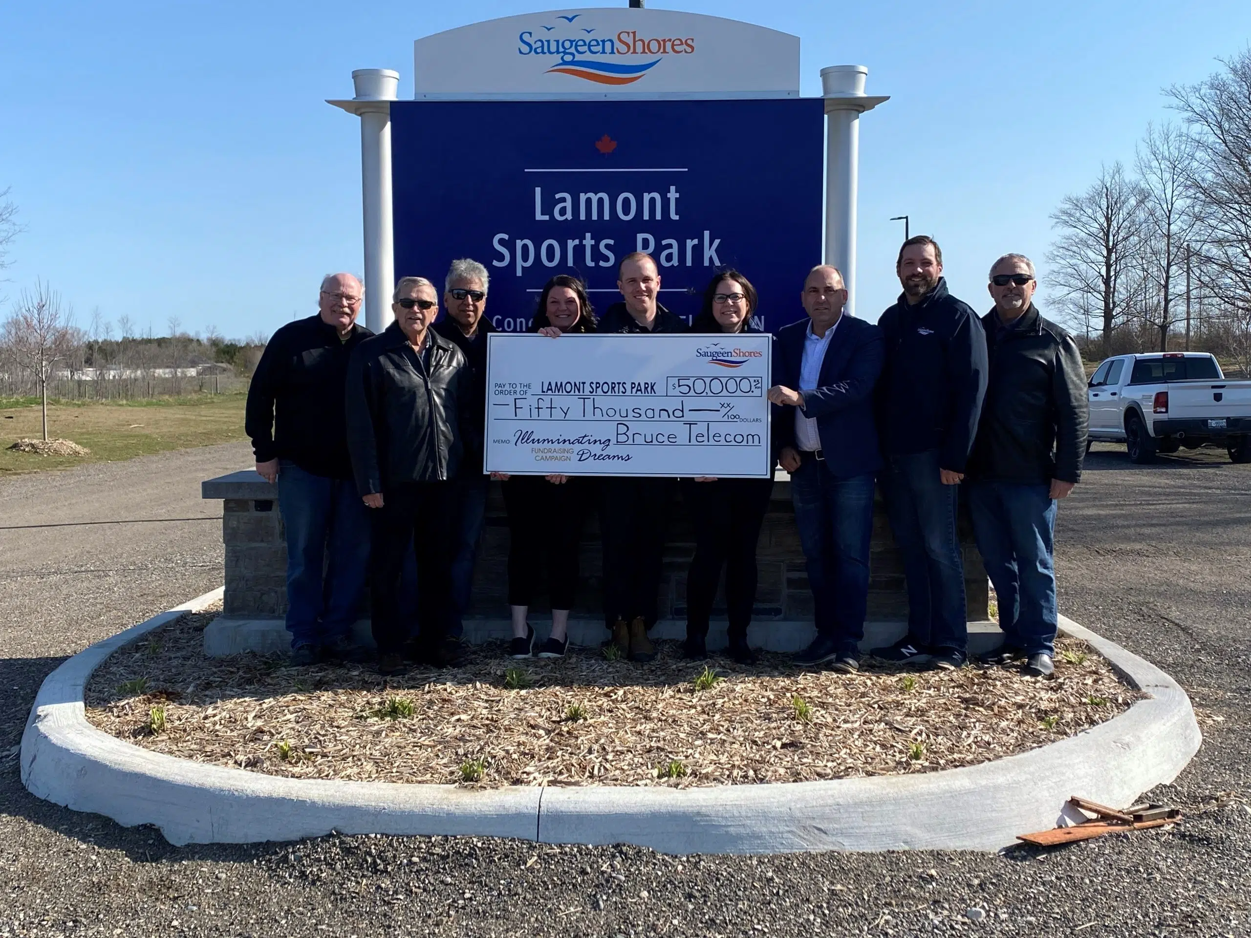 Bruce Telecom Donates $50,000 To Lamont Sports Park In Port Elgin ...