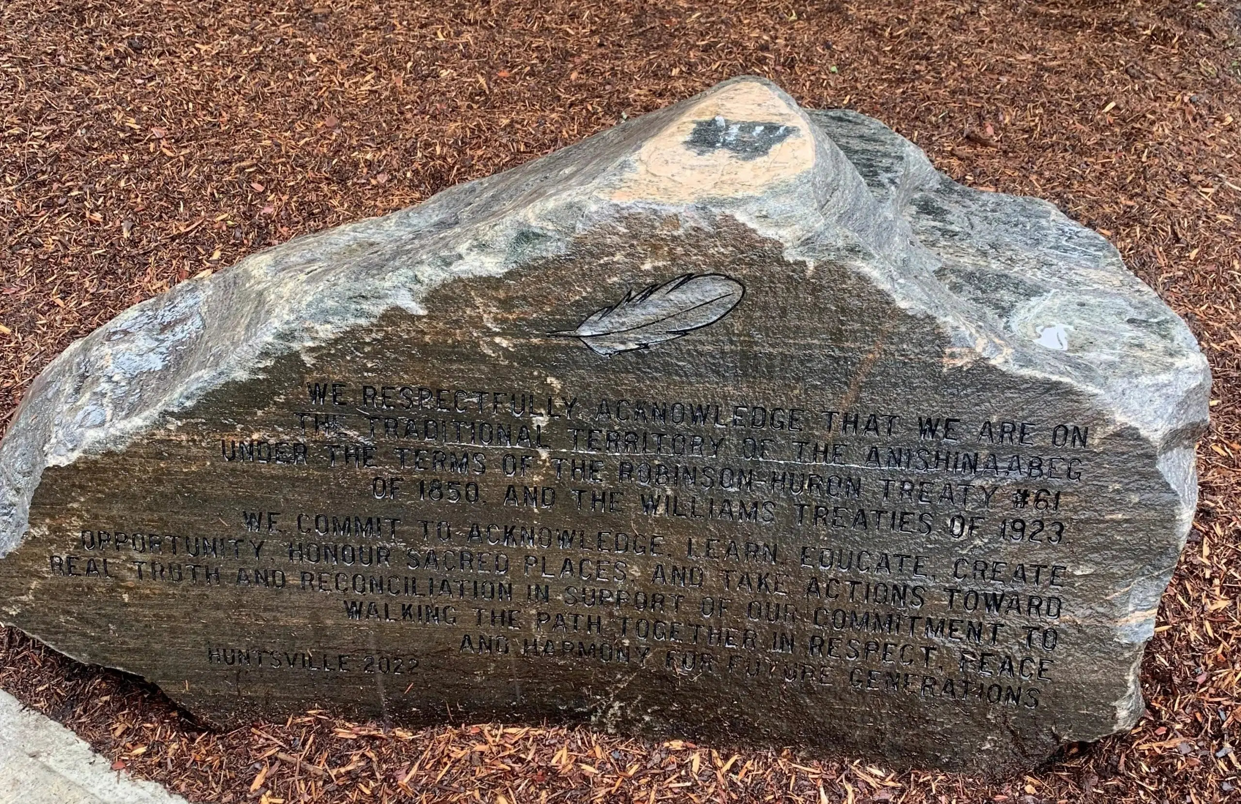 Commitment Rock Installed In Huntsville | Country 102