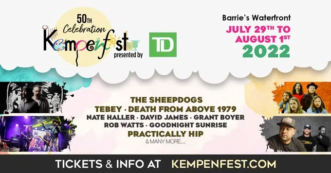 Kempenfest Headliners Revealed | Country 102