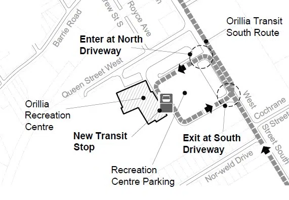 Orillia Transit Making Stops At The Rec Centre, Starting Today ...