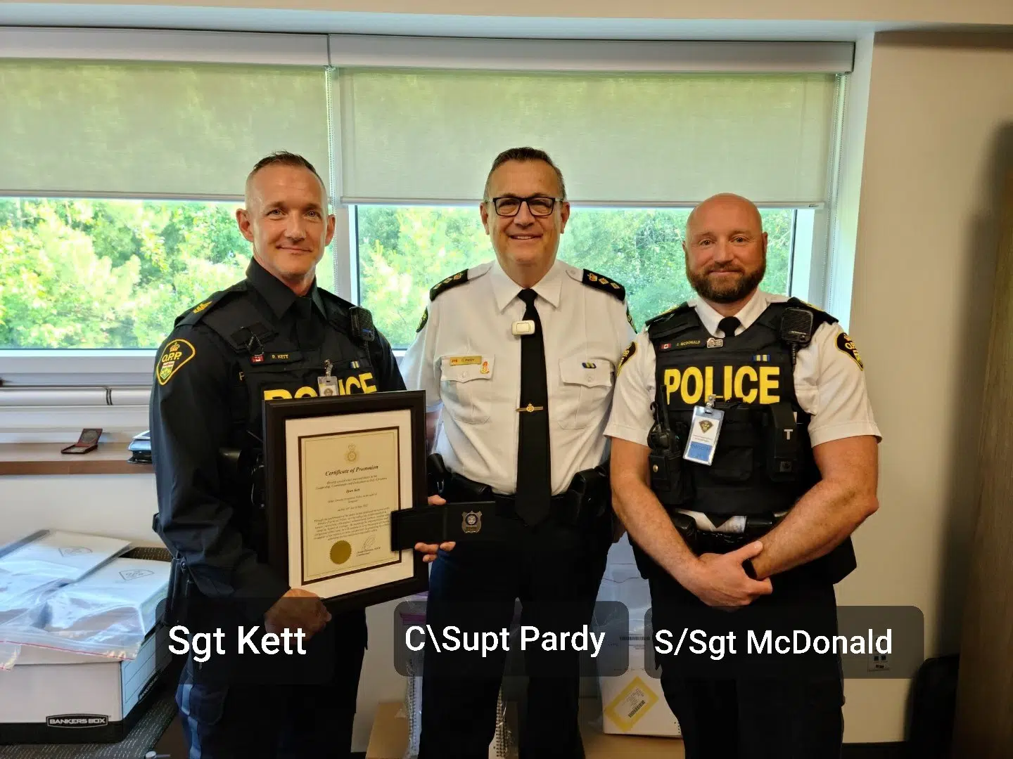 West Parry Sound OPP Welcomes Newest Sergeant | Country 102