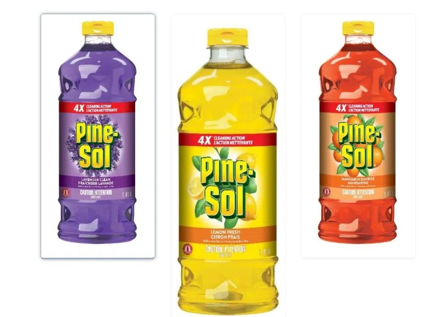 Some Pine-Sol Cleaning Products Recalled | 89.1 Max FM