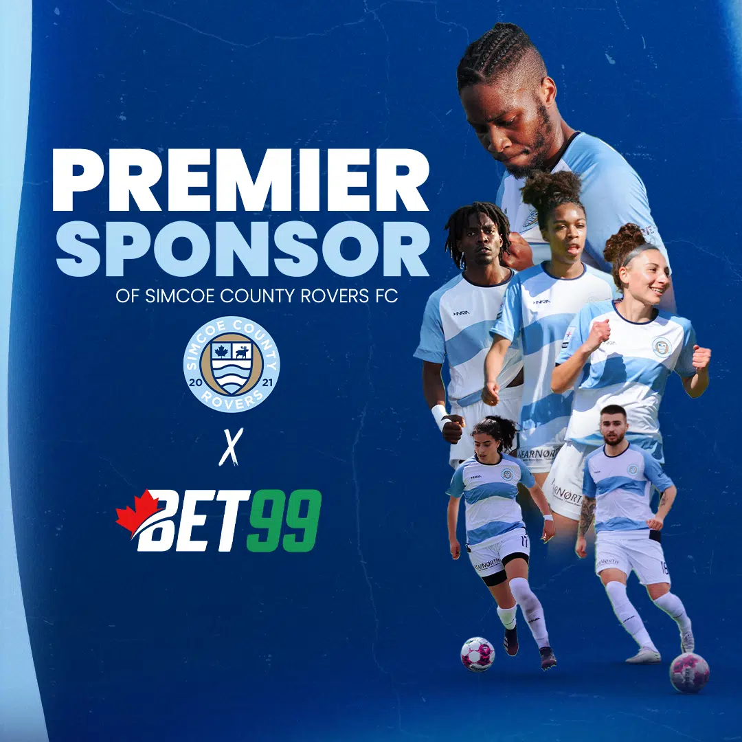Simcoe County Rovers FC Signs Multi-Year Premier Sponsorship with BET99 ...