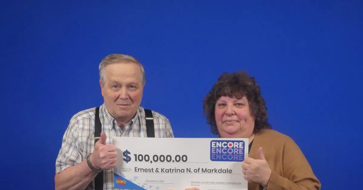 Markdale Couple Wins $100,000 | 89.3 CFOS FM