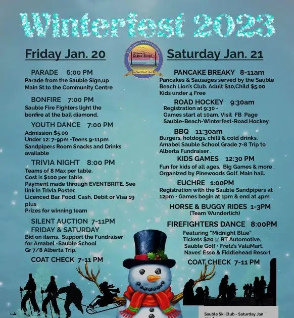 Winterfest In Sauble Beach This Weekend | Bayshore Broadcasting News Centre