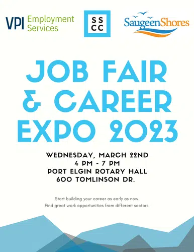 Job Fair In Saugeen Shores Next Week | Bayshore Broadcasting News Centre
