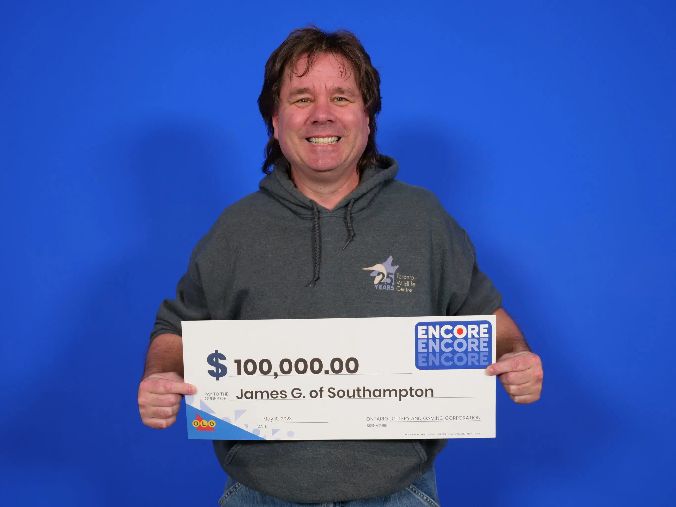Southampton Man Collects $100K Lottery Win | 97.9 the Bruce