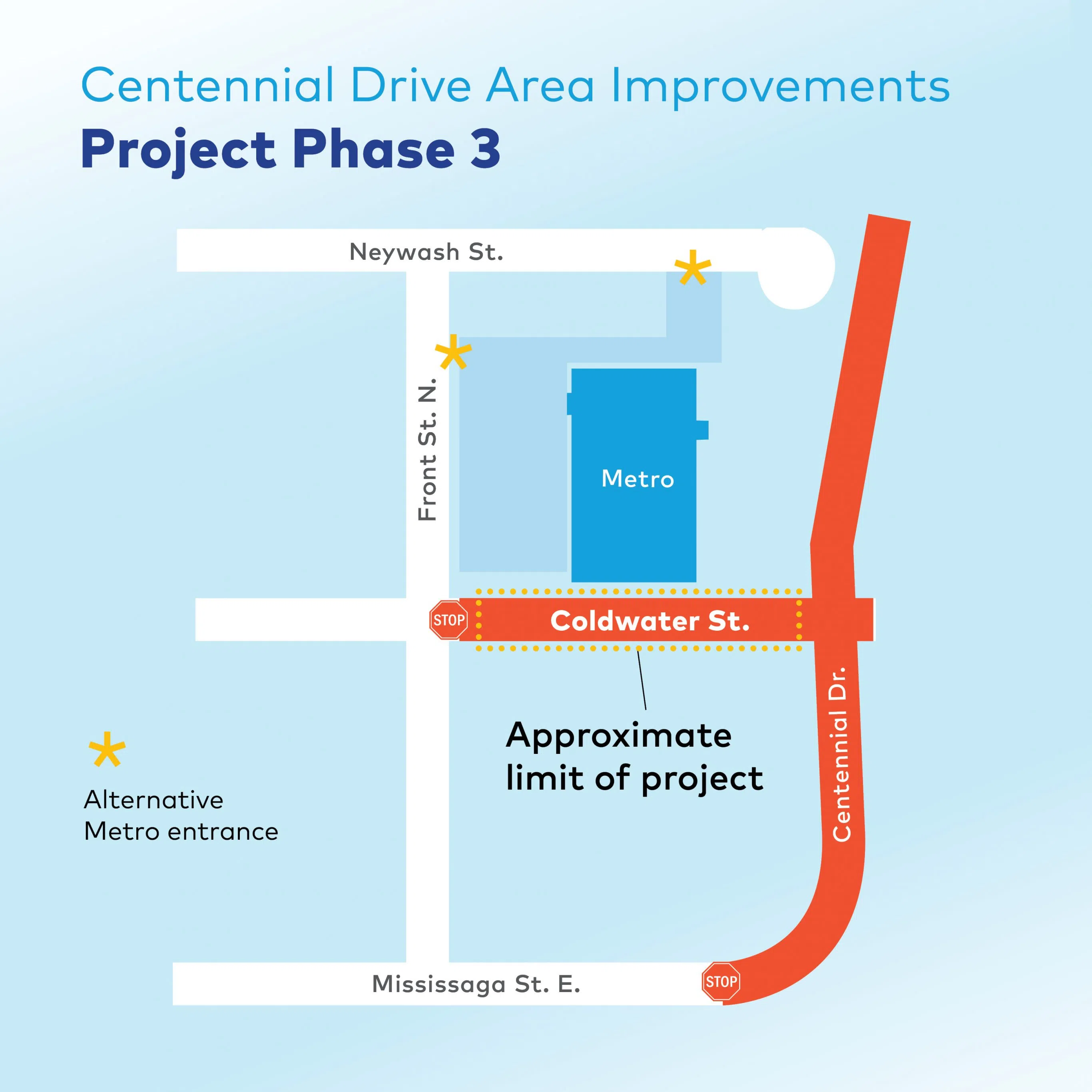 Phase 3 of the Centennial Drive Area Improvements project begins in ...