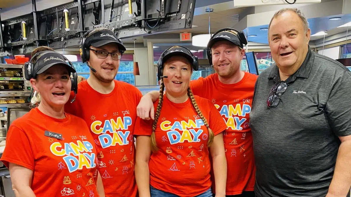 Tim Hortons Camp Day. Interview with Wiarton Franchisee Jim Preston ...