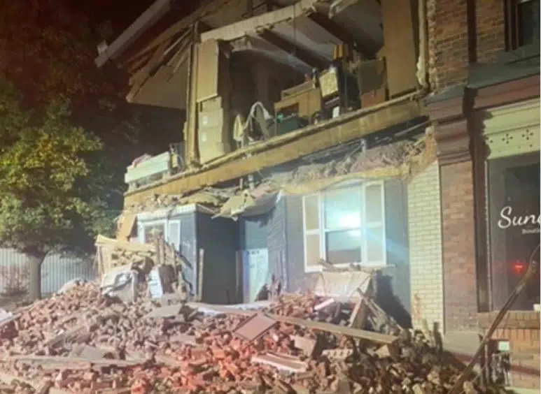 Building Collapse in Penetanguishene | Bayshore Broadcasting News Centre