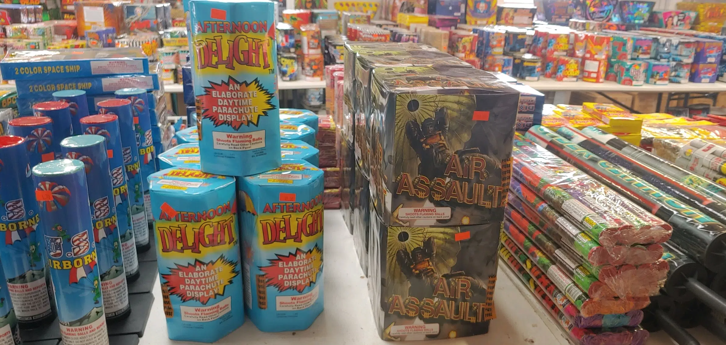 Local fireworks stands well stocked and ready to meet local needs as ...