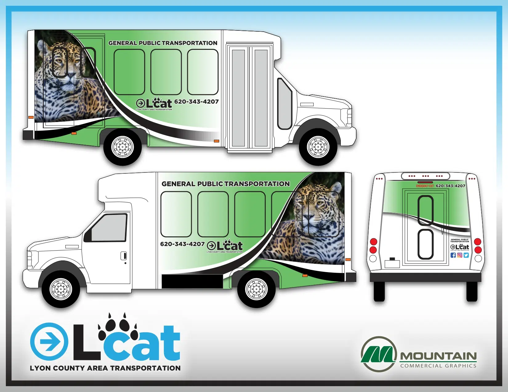 New LCAT wrap designs unveiled | KVOE