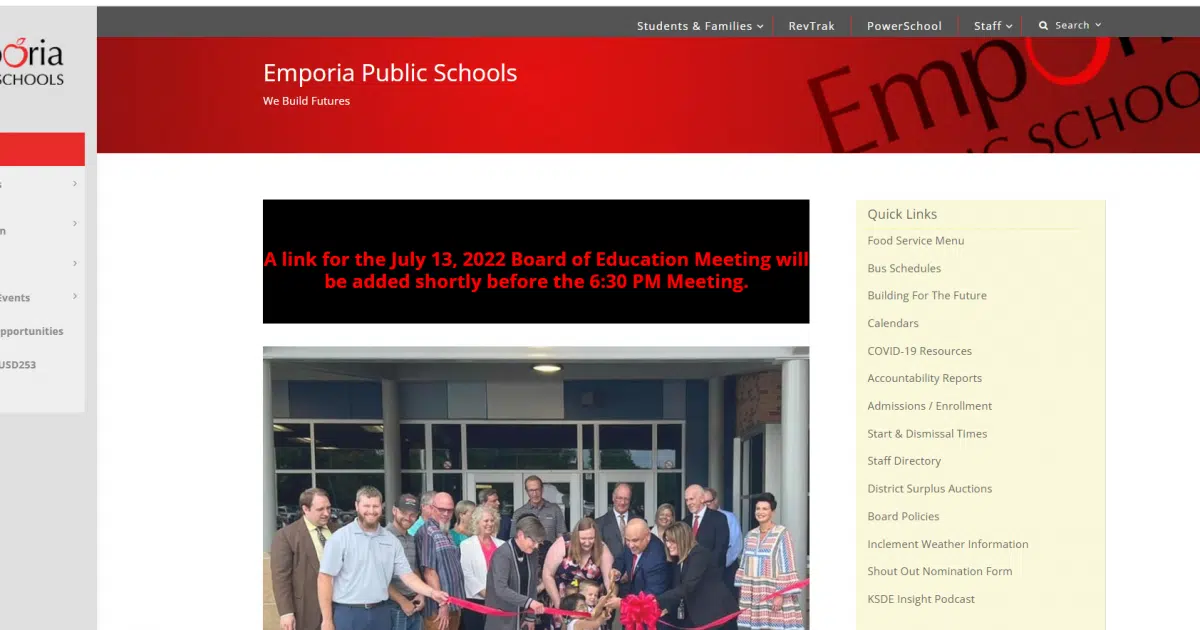 USD 253 Emporia seeking input on website redesign | KVOE