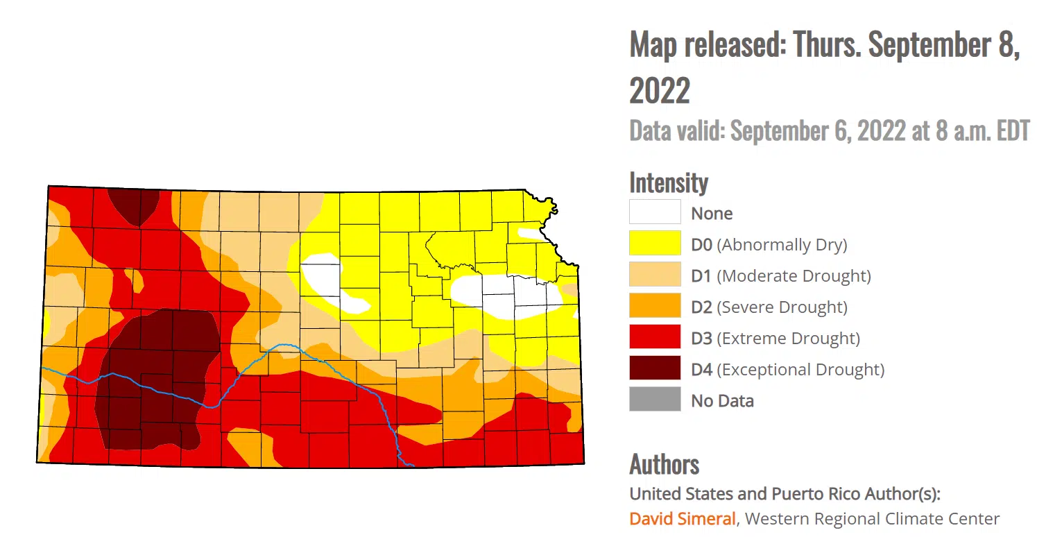 DROUGHT: Little change in weekly US Drought Monitor map | KVOE