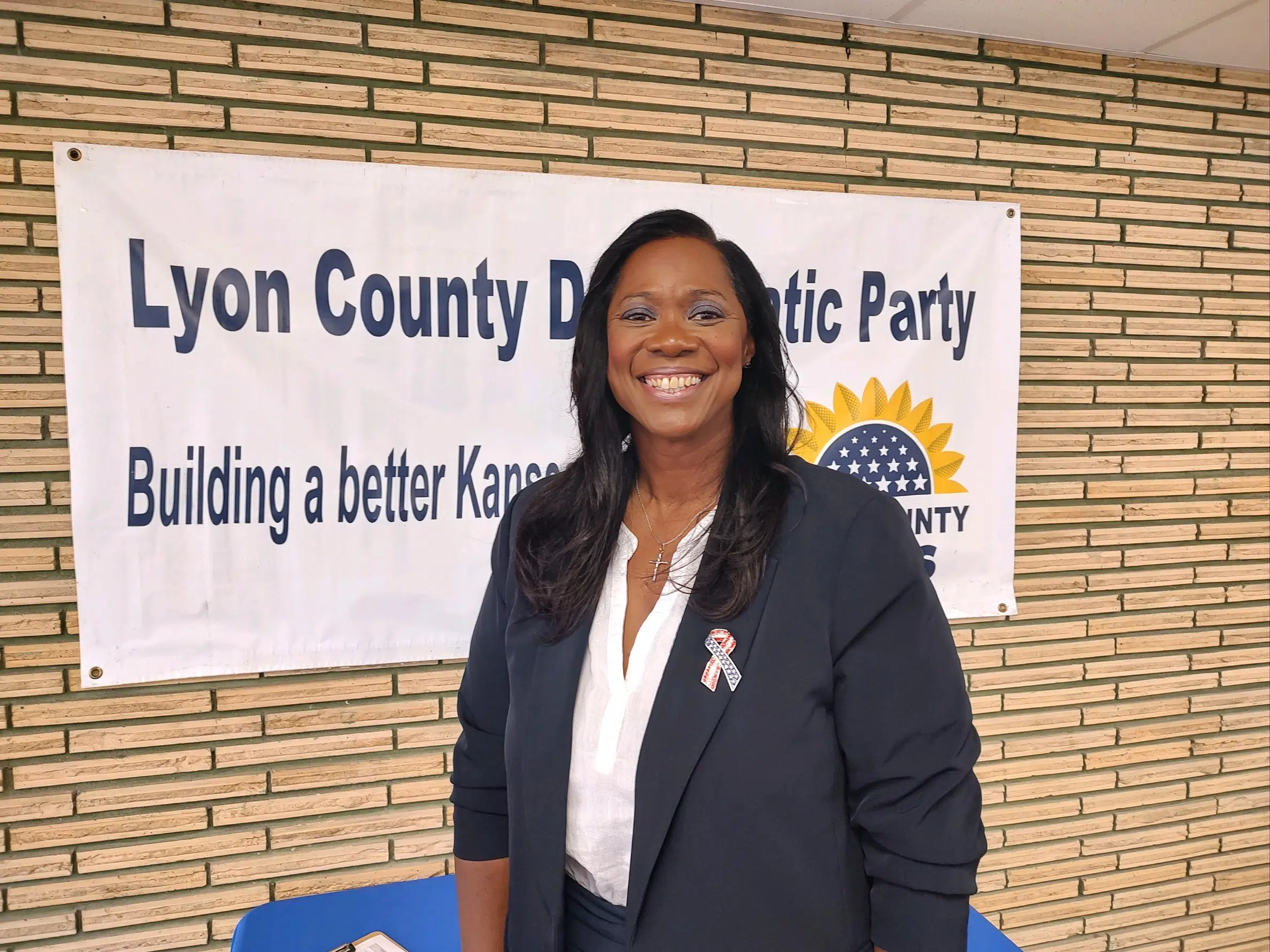 Democratic Secretary of State candidate Jeanna Repass makes campaign ...