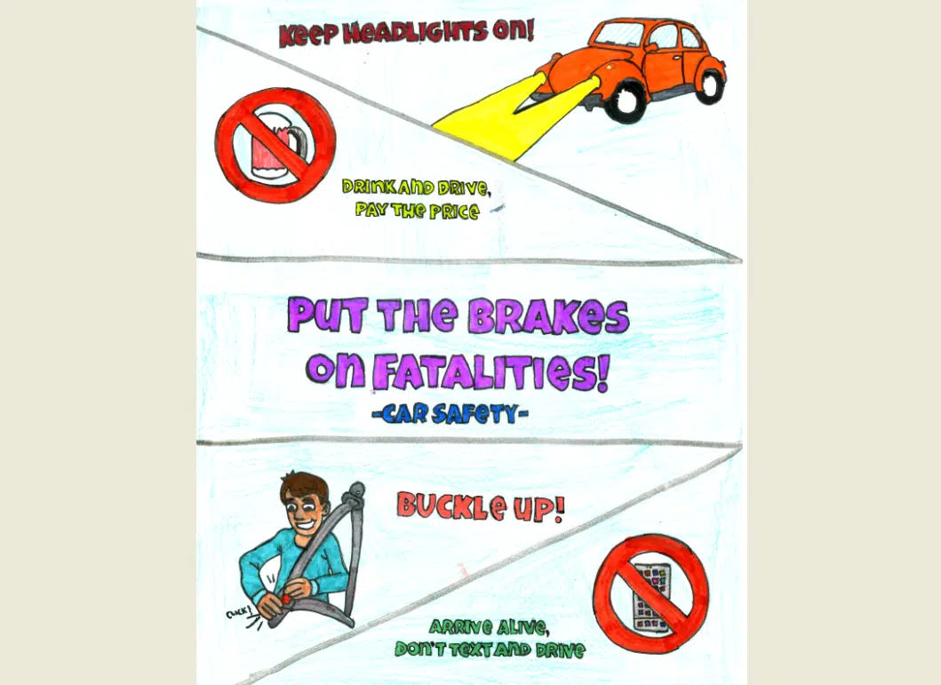 Olpe student a regional winner in KDOT’s ‘Put the Brakes on Fatalities ...