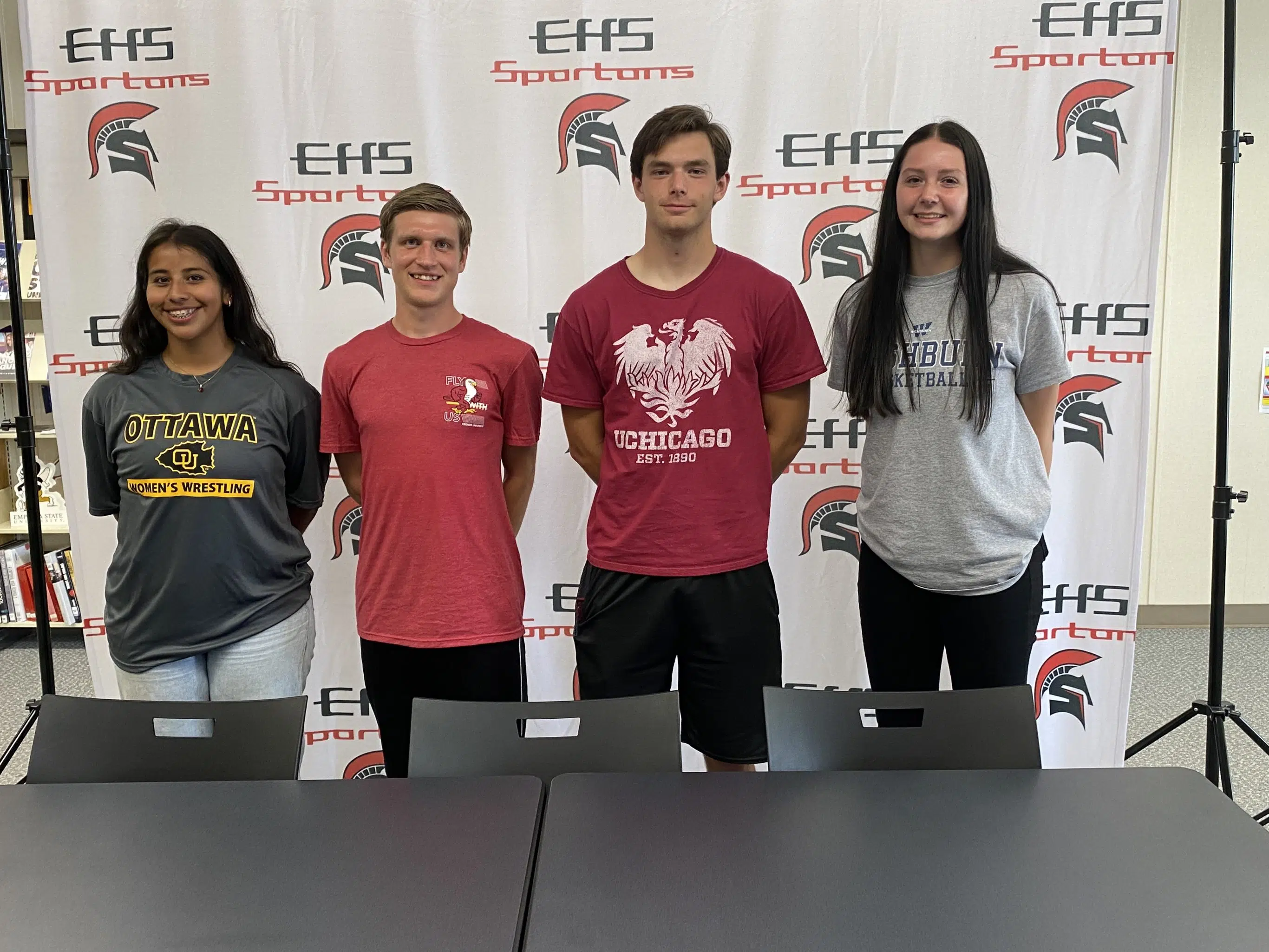 Four Emporia High Spartans sign National Letters of Intent | KVOE