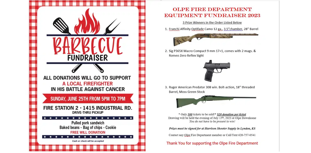 Emporia Fire Department holding BBQ fundraiser for cancer-stricken ...