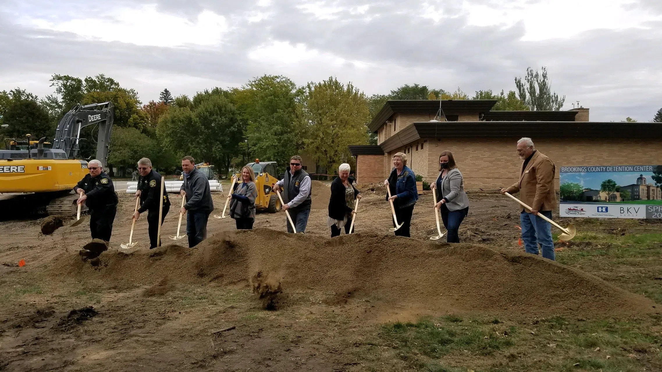 Jail expansion and remodel ground breaking ceremony | Sports Radio KWSN