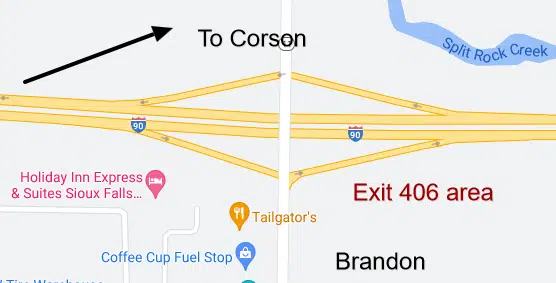 Work to begin on I-90 Exit 406 bridge near Brandon | KELO-AM