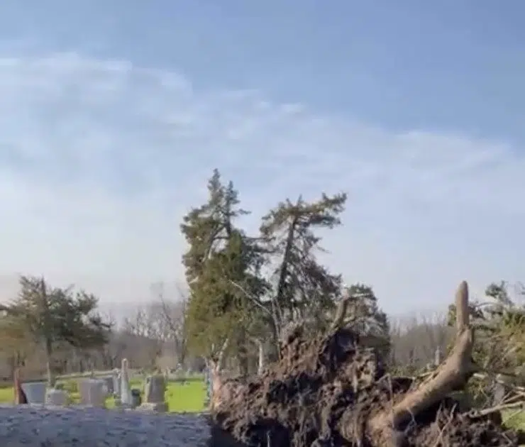 Winterset, Iowa, cleaning up more storm damage less than two months ...