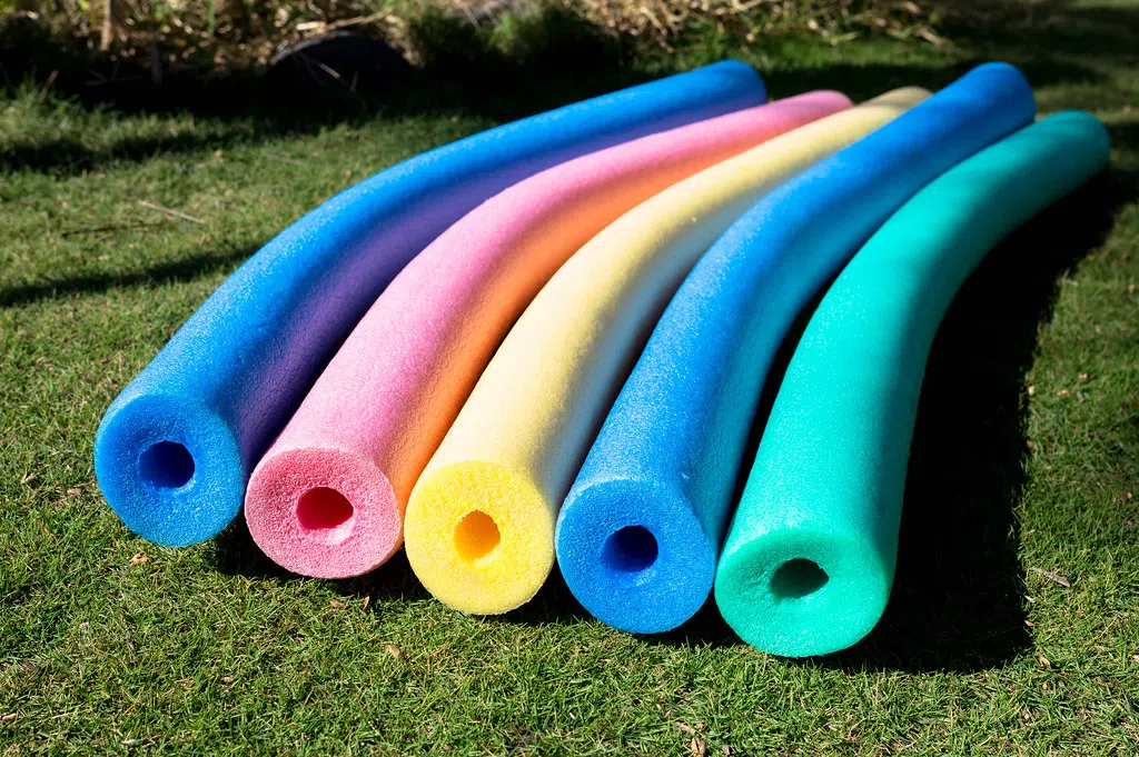 Pool noodle fight over the name Josh again attracts hundreds in ...