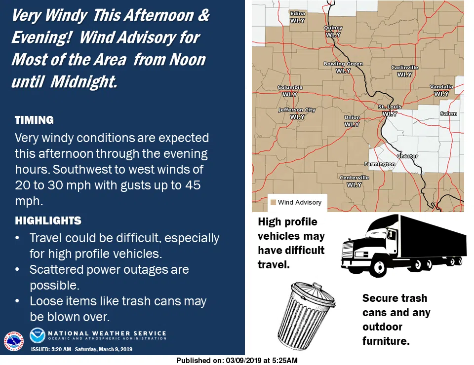 Wind Advisory in effect from noon today to midnight tonight | Vandalia ...