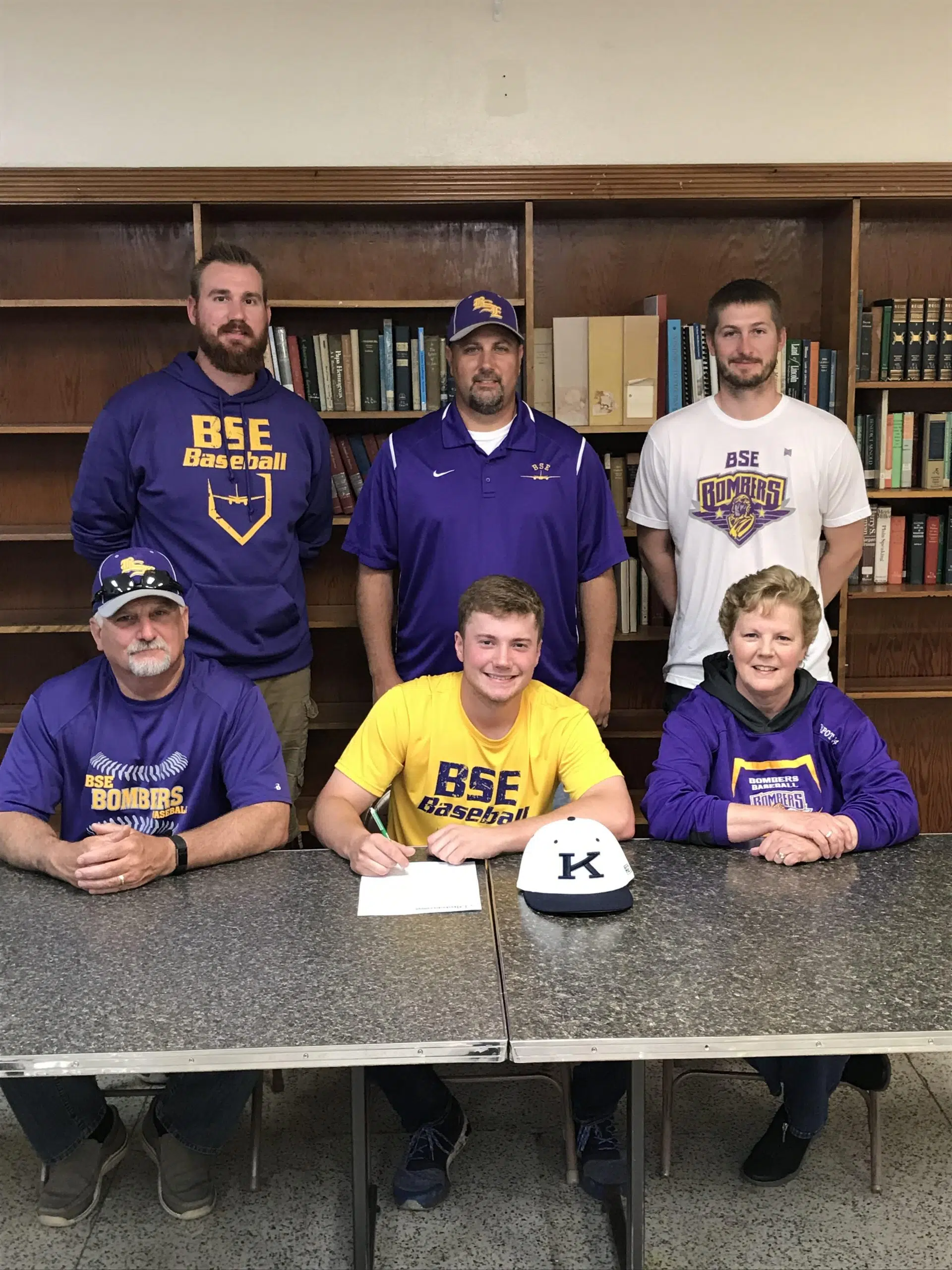 BSE’s Nate Philpot signs letter of intent to play baseball at Kaskaskia ...