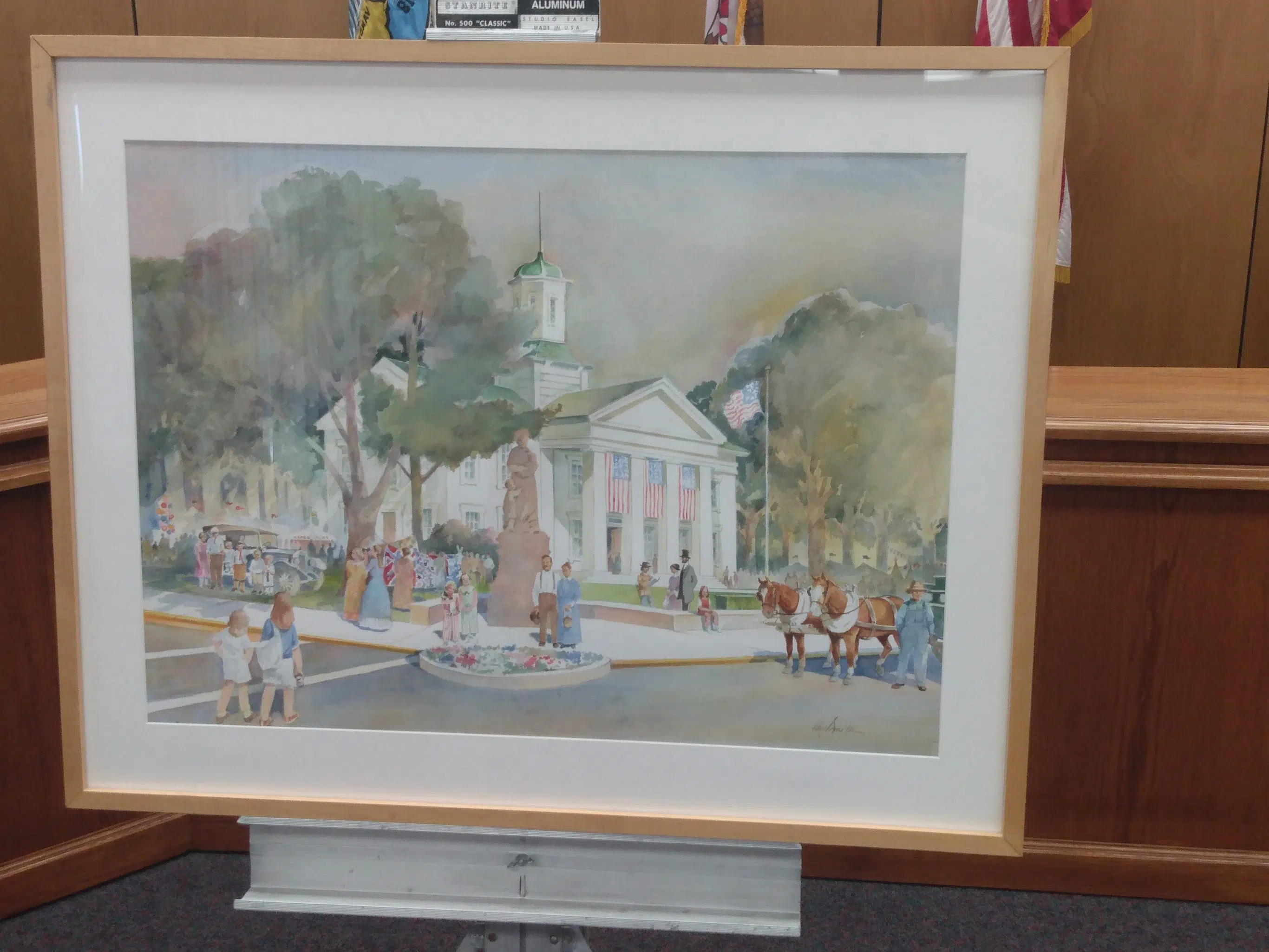 Artist Laureate and Fayette Co native Kay Smith donates painting to ...