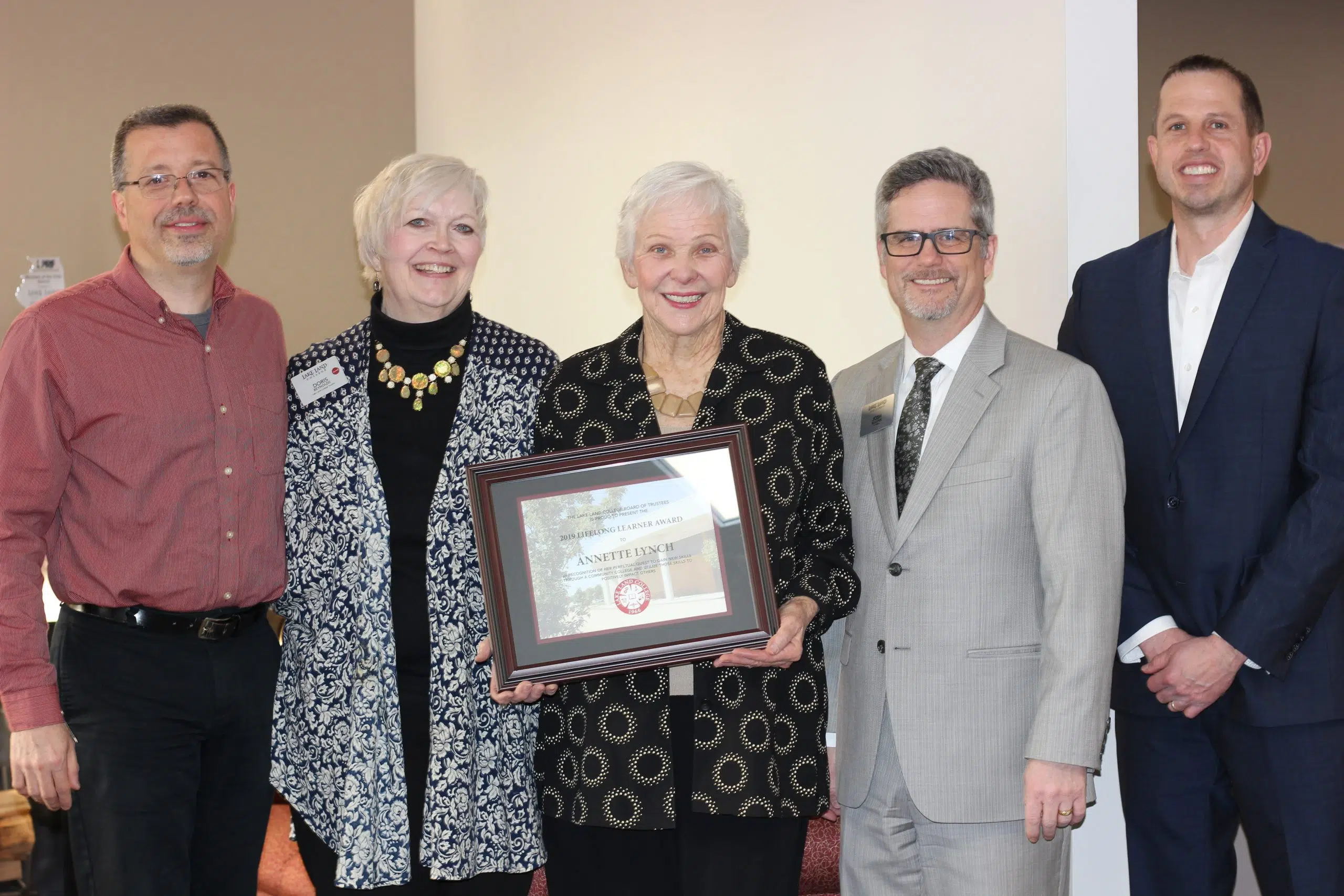 Annette Lynch to be honored with Lake Land College Lifelong Learner ...