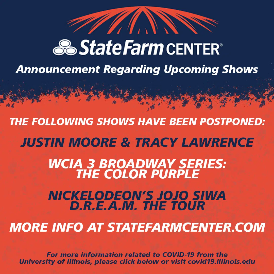 Announcement Regarding Upcoming Shows at State Farm Center ...