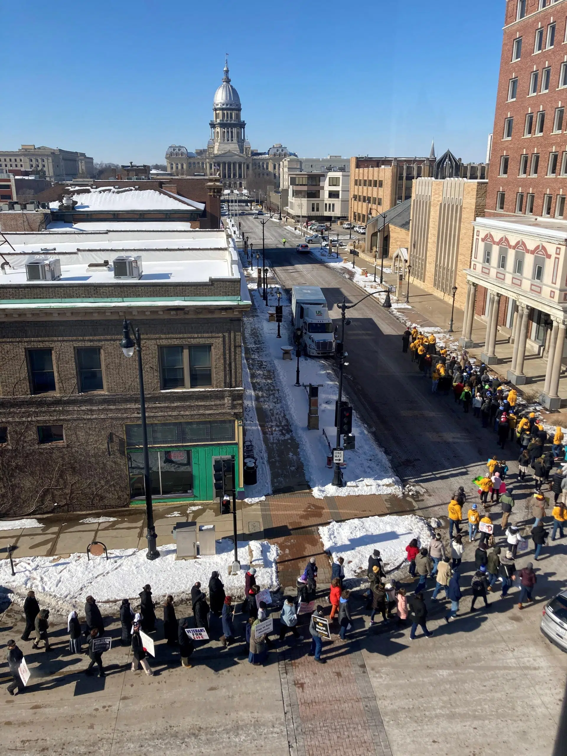 Catholics across diocese ‘mirror the march’ in Springfield ...