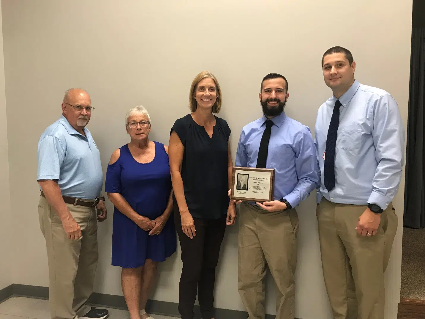 2022 Arland D. Williams Jr. Scholarship awarded to Patrick Baxter ...