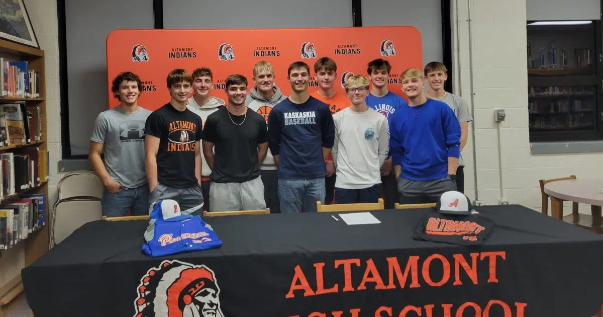 Altamont Senior Mason Robinson Signs To Play Baseball at Kaskaskia ...