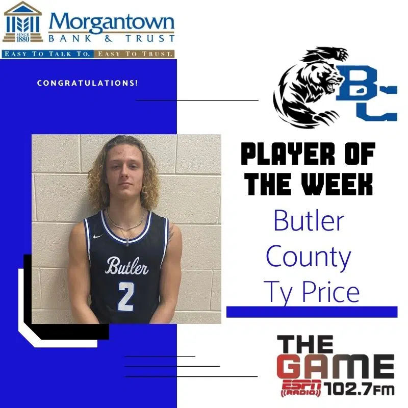 Ty Price named ESPN Owensboro Butler County Bear of the week BTYB ...