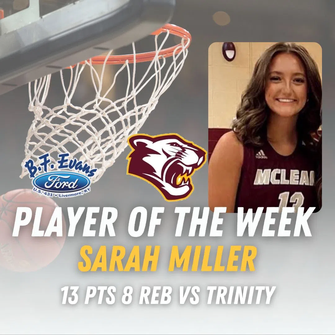 Sarah Miller named ESPN Owensboro McLean County Cougar of the week BTYB ...