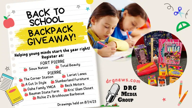 Back To School Backpack Giveaway! | DRGNews