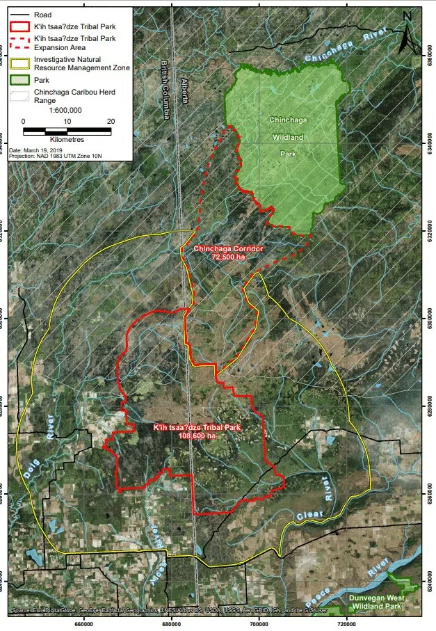 Doig River First Nations presents K’ih tsaaʔdze Tribal Park to Council ...